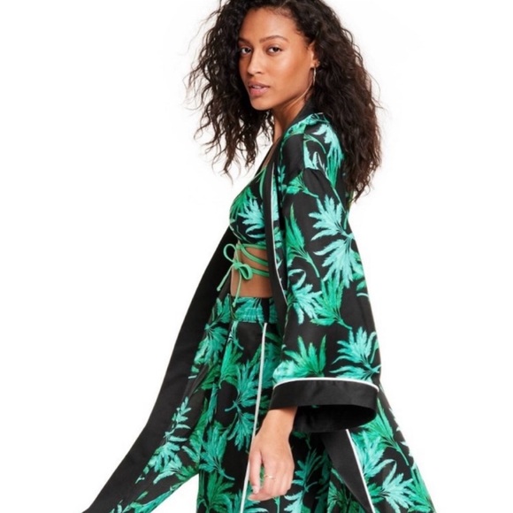 Fe Noel X Target | Swim | Nwt Fe Noel X Target Palm Print Cover Up Xxl ...